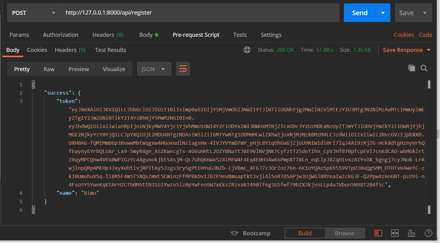 API Otentikasi Menggunakan Passport Laravel - Blog Rumah Coding