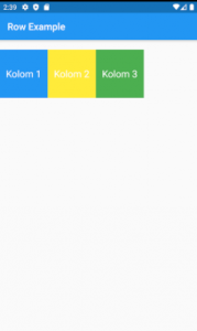 Tutorial Flutter #9 – Mengenal dan Memahami Row Widget - Blog Rumah Coding